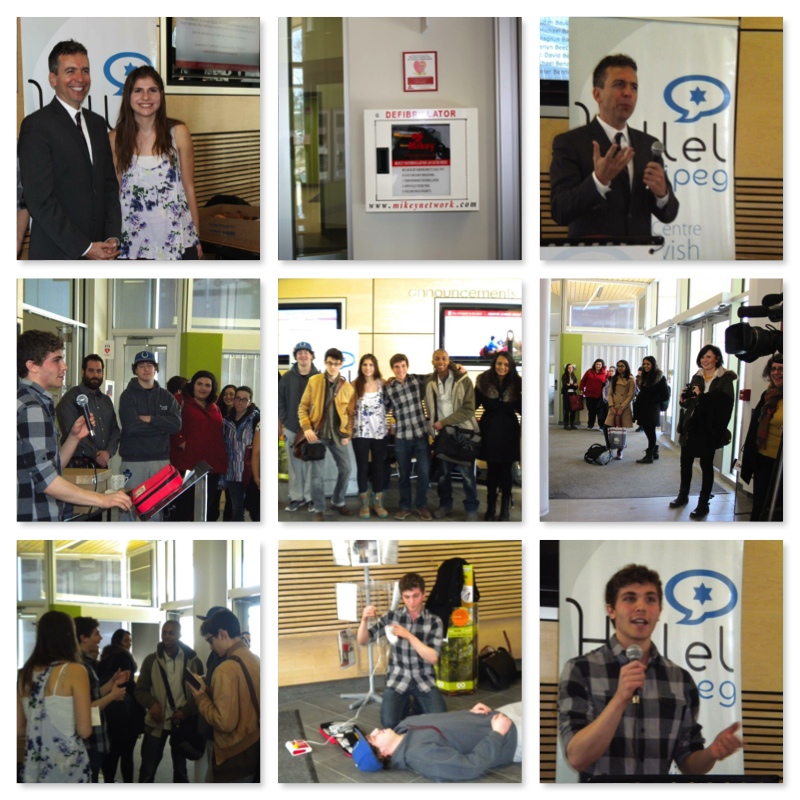 Hillel donates two MIKEY defibrillators to University of Winnipeg – The ...